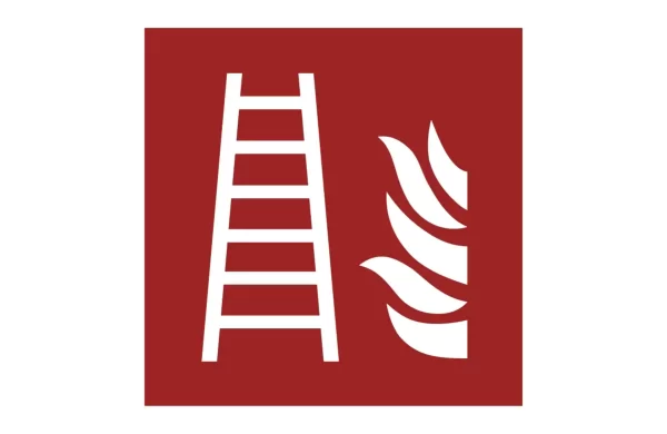 Fire Ladder Sign CAD Block - ISO 7010 F003 | AppisCAD