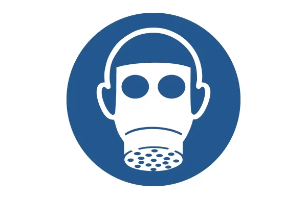 Wear Respiratory Protection Sign CAD Block - ISO 7010 M017 | AppisCAD