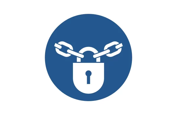 Keep Locked Sign CAD Block - ISO 7010 M028 | AppisCAD